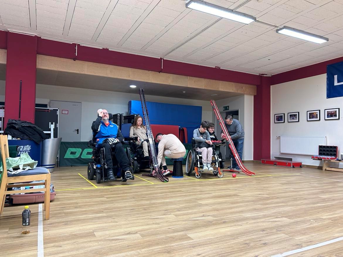 17.02.25 - Boccia Vorbereitung - Rollstuhlsport